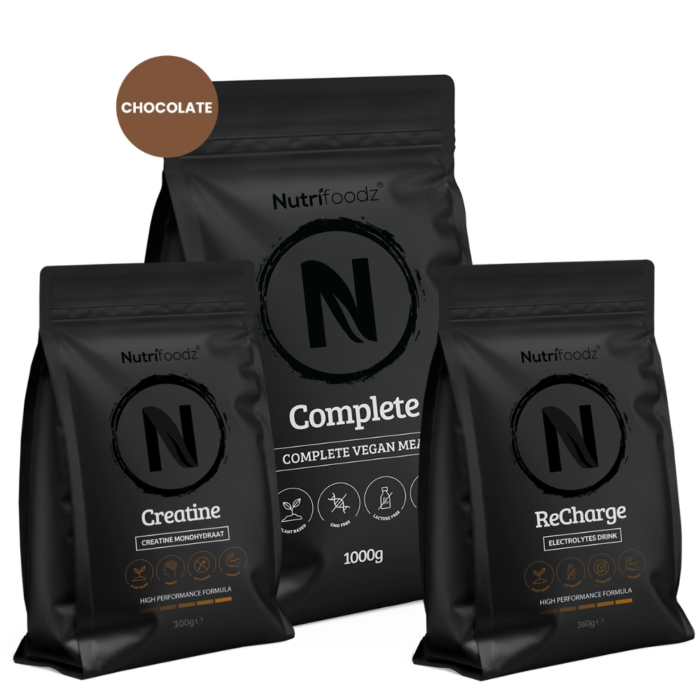 Nutrifoodz® Sport & Performance Chocolate Pakket • Nutrifoodz